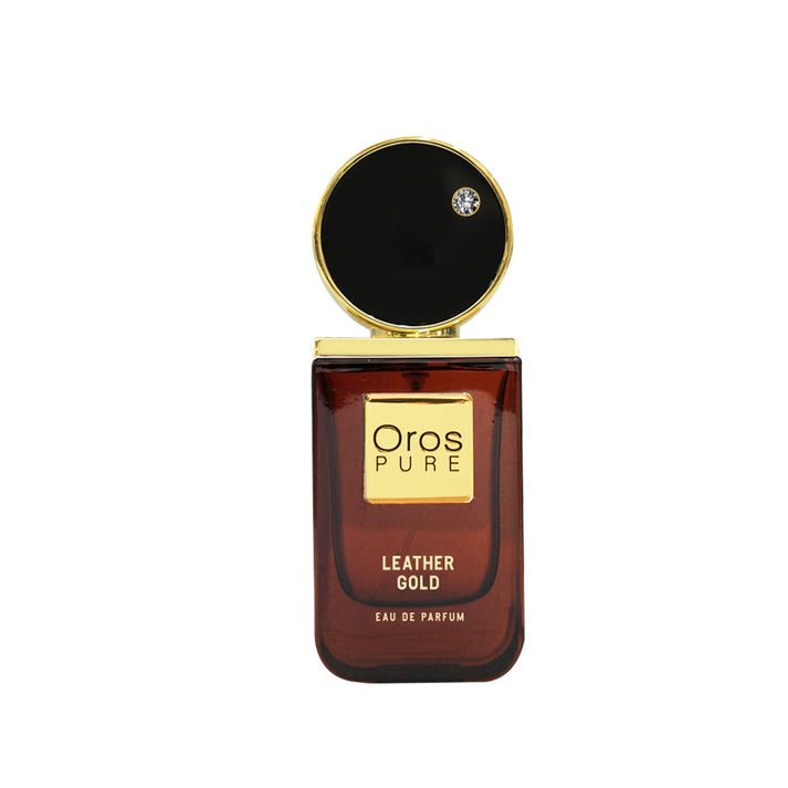Buy Oros Pure Leather Gold EDP 100ml | Luxurious Oud & Amber Scent – ARMAF